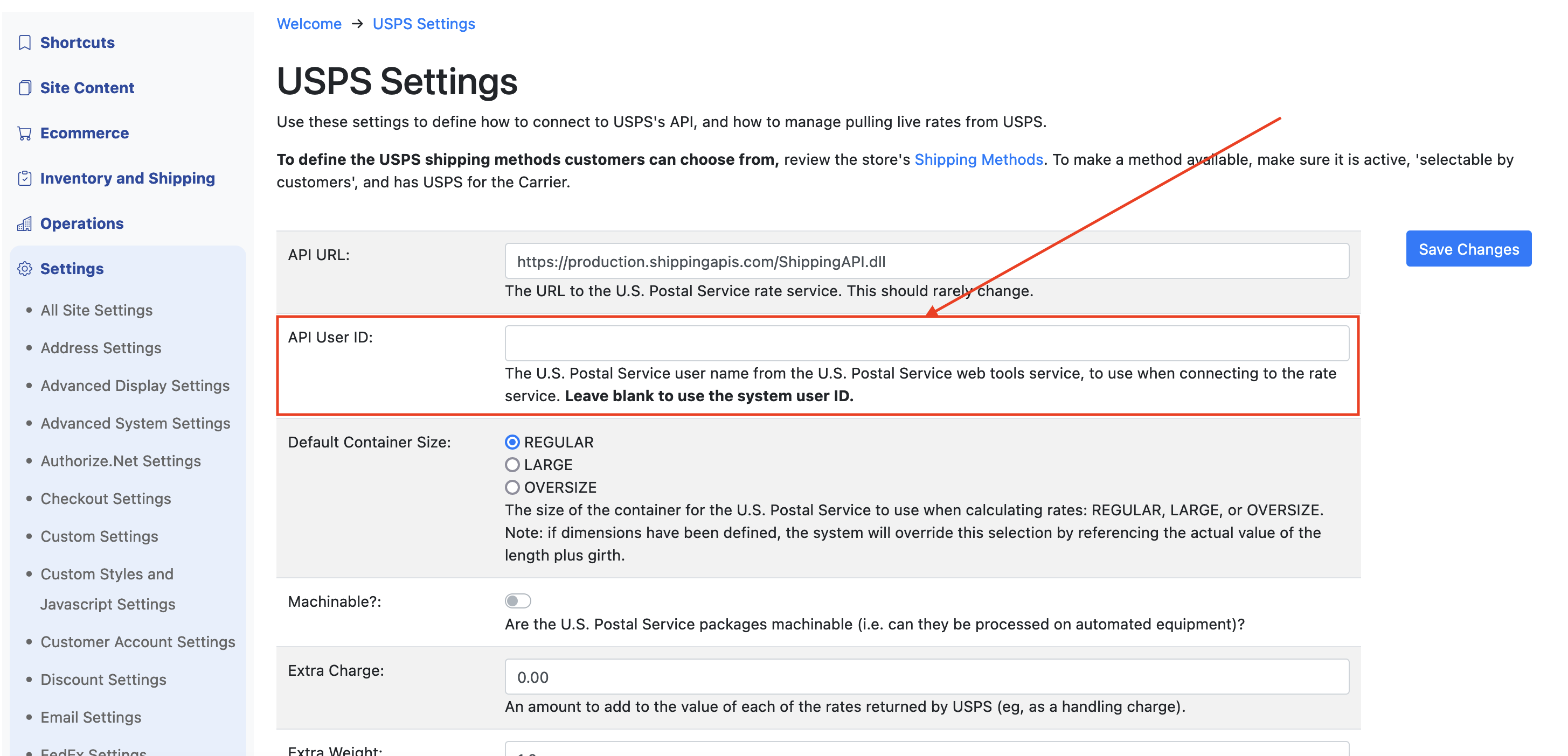USPS Shipping Rates - SoftSlate Cloud Platform